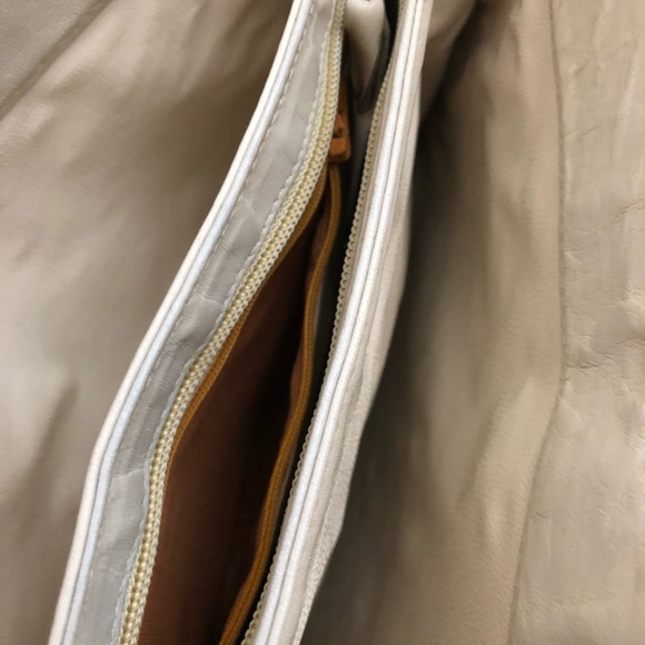 Susan Gail | Bags | Vintage Susan Gail Cream Genuine Leather Bag | Poshmark